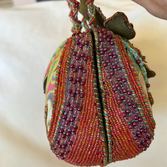Mary Frances | Bags | Mary Frances Floral Motif Beaded Bag | Poshmark